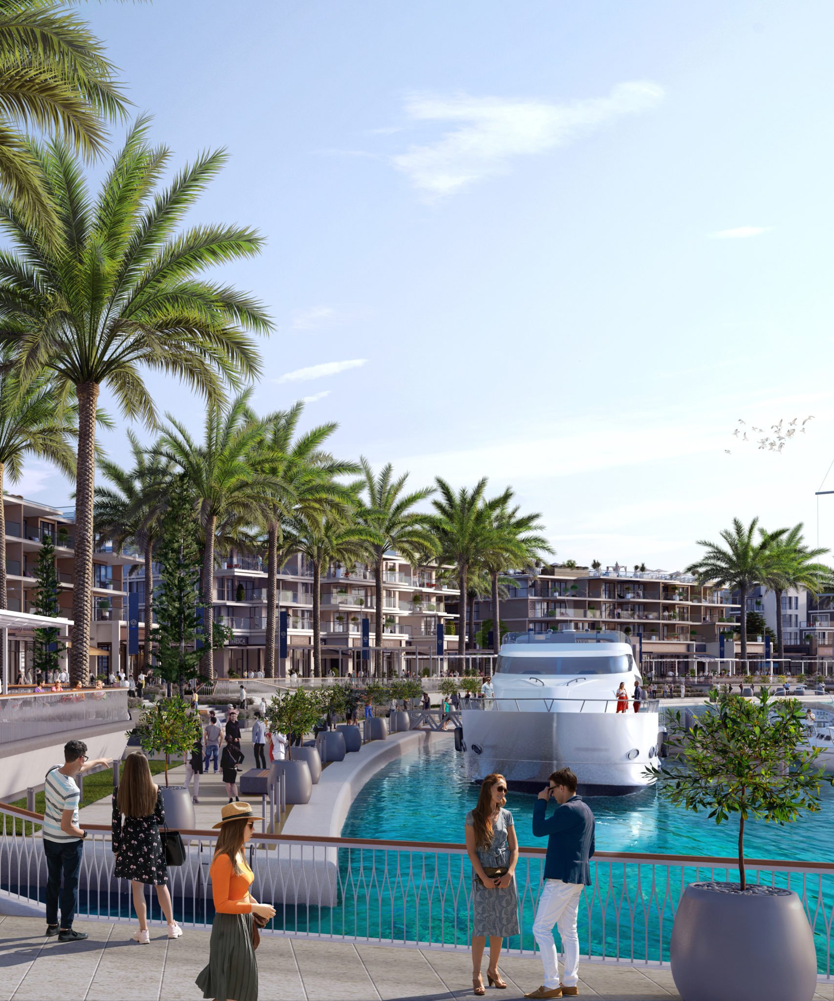 Berthing - Marassi Marina Yacht Club